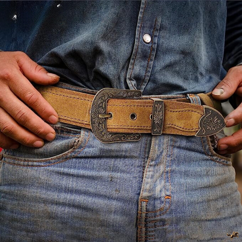 The Prairie Pioneer Belt | Cowboy Belt – Wild Mount West