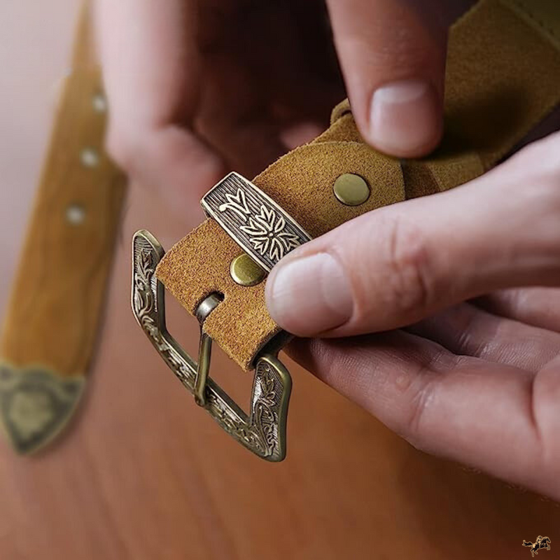 The Prairie Pioneer Belt | Cowboy Belt – Wild Mount West